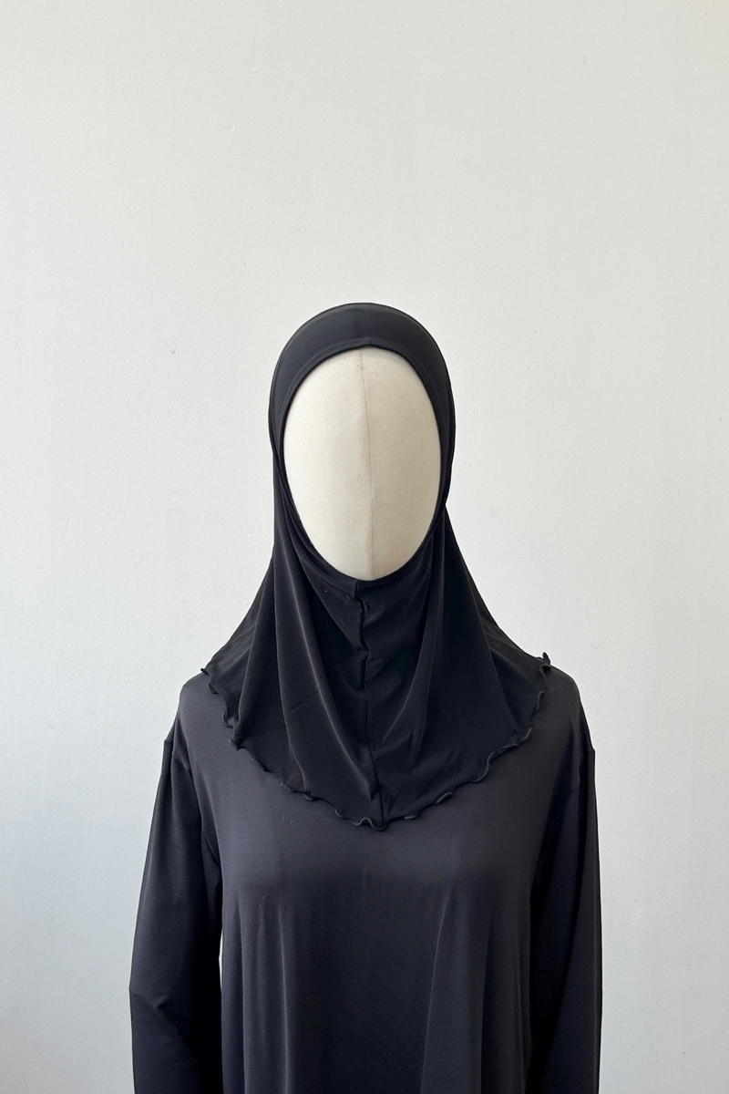 Inner Neck Plain- BLACK – Khadijah